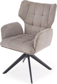HALMAR K601 židle šedá
