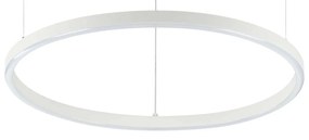 Ideal Lux LED Závěsné svítidlo Oracle slim round 4000k, Ø 50 Barva: Bílá
