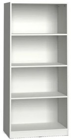 Kancelářská policová skříň PRIMO, otevřená, 800 x 500 x 1781 mm, bílá