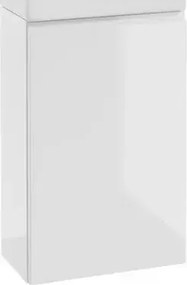 kielle - Skříňka pod umyvadlo 40 cm, lesklá bílá