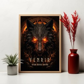 Plakát - Pouto nezlomného vlka - Fenrir