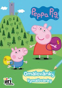 JIRI MODELS Omalovánky A5 Prasátko Peppa Pig výlet 5