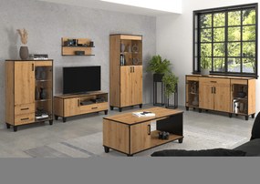 ADRK Furniture Nástěnná police POLA 10 ADRK-SH-POL-10-ART