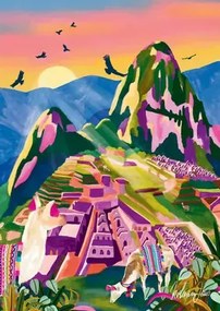 PIECES  PEACE Puzzle Machu Picchu / 1000 dílků / 47,8 x 69 cm