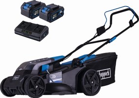 Scheppach BC-MP430-X-XL2 2x20V IXES SET - akumulátorová sekačka 4v1 s bezuhlíkovým motorem (s 2x4Ah akumulátory + nabíječkou 4,5 A)