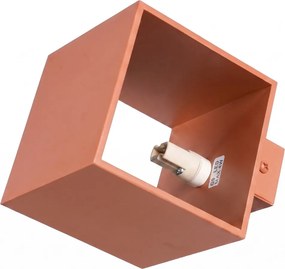 Sollux Lighting Nástěnné svítidlo QUAD 1 okrově červené