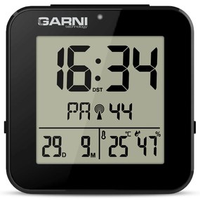 GARNI technology Digitální budík s měřením vnitřní teploty a rel. vlhkosti GARNI 138B
