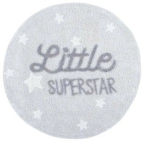 Lorena Canals Bavlněný koberec kulatý - Little Superstar