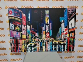 Obraz barevný New York - 120x80 cm