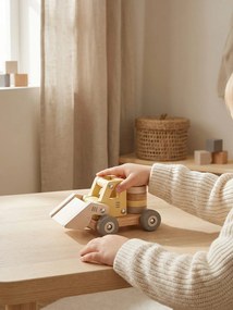 Sinsay - Dřevěný nákladní vůz na tlačení se skládacími prvky - vícebarevná