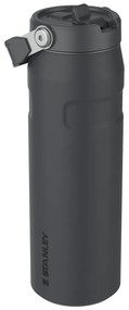 Černá termoska 700 ml The IceFlow™ Bottle Flip Straw 2.0 Black – Stanley