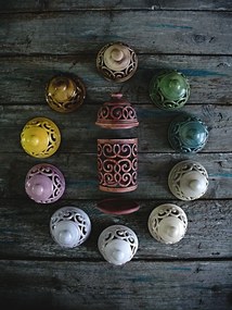 Keramika Vanya Aromalampa levandulová