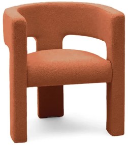 Oranžové designové křeslo ALPAH B