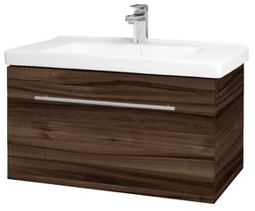 Dřevojas Koupelnová skříň BIG INN SZZ 80 Varianta: D08 Wenge / Úchytka T04 / D08 Wenge