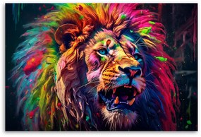 Gario Obraz na plátně Lev v barvě Rozměry: 60 x 40 cm