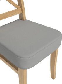 Sedák na židli IKEA Ingolf barva šedá