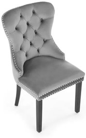 HALMAR MIYA židle černá/šedá