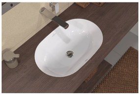 Villeroy & Boch ARCHITECTURA - Zápustné umyvadlo, 570x375x175 mm, s přepadem, bílá Alpin CeramicPlus 5A7660R1