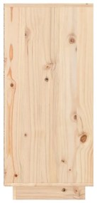 Příborník Alamo - masivní borové dřevo - 110x34x75 cm | přírodní