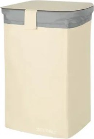 Spirella CLASSIC L koš na prádlo 50 L bílá / polyester / uzavíratelný