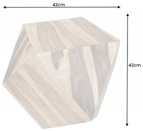 Konferenční stolek Diamond 40cm Sheesham natural/ 43072