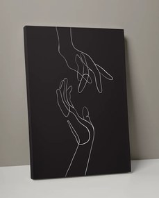 Obraz Ruce 30 x 40 cm - napnuté plátno na dřevěném rámu