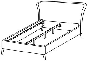 *Postel ROMANCE 160x200 cm