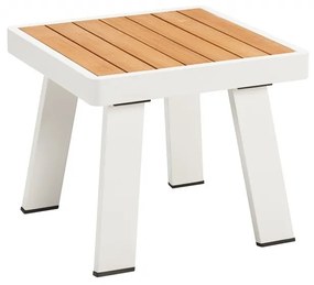 Zahradní stolek York 45 cm bílý