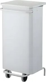 Rossignol Collecroule 57250 bílý / Odpadkový koš / 110 L / pedálový /