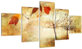 Obraz - Podzimní nálada (125x70 cm)