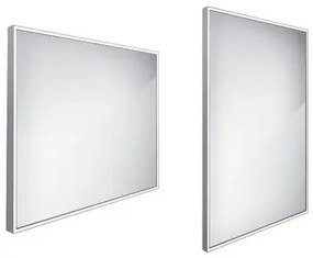 Zrcadlo bez vypínače Nimco 70x80 cm hliník ZP 13003