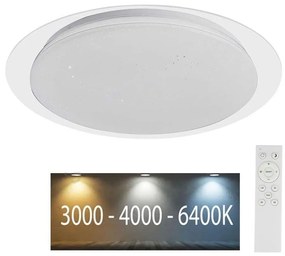 V-Tac LED Stmívatelné stropní svítidlo LED/40W/230V 3000K/4000K/6500K + DO VT0877