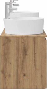Sada koupelnových skříněk 3 ks Dub artisan 49,5 x 44,5 x 65 cm 3405676