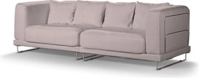 Potah na pohovku IKEA Tylösand 3-místná nerozkládací barva růžová látka pletený vzor
