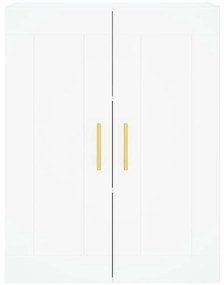 Skříň highboard bílá 69,5 x 34 x 180 cm kompozitní dřevo,  3199737