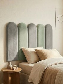 Sinsay - Čalouněné stěnové panely 5 pack - zelená
