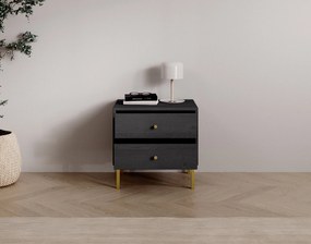 ADRK Furniture Noční stolek Tili NS-TIL-B