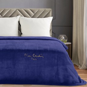 AKRYLOVÁ DEKA PIERRE CARDIN CLARA1 160X220 CM TMAVĚMODRÁ