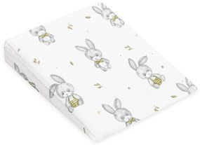 Mušelínový potah na kojenecký polštář-klín New Baby STANDARD 30x37cm bunny Barva: multicolor