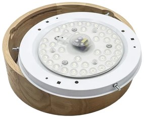 Brilagi - LED Stropní svítidlo CARVALHO LED/20W/230V dub pr. 27,5 cm