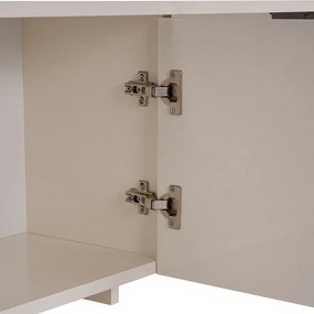 Krémový TV stolek 180x45x32 cm Aurelia – Kalune Design