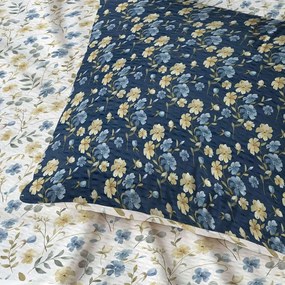 Krepové perkálové prodloužené povlečení Bloom - duo Velikost: 140 x 220 + 70 x 90