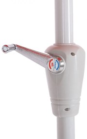 Slunečník N23 2x3m polyester/hliník - krémová
