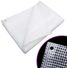 Plachta 140 g/m² 6 x 8 m bílá 151619