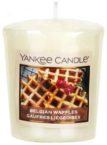 Yankee Candle Votivní svíčka Yankee Candle - Belgian Waffles, žlutá barva, vosk