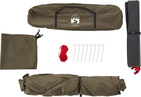 vidaXL Rybářský stan pro 4 osoby rychloupínací [4005325] Barva: Maskáčová