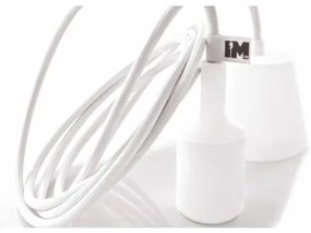 Silikon 1-závěsná žárovka bílá IMINDESIGN IMIN1-white
