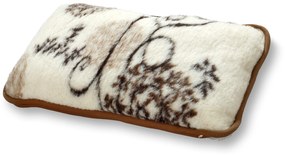 Wooline Vlněný polštář 40x60cm, bodlák