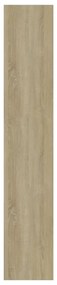 Petromila Knihovna/dělicí stěna dub sonoma 80x30x166 cm kompozitní dřevo