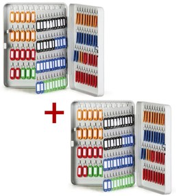Skříňka na klíče s mechanickým zámkem, 1+1 ZDARMA, 160 klíčů